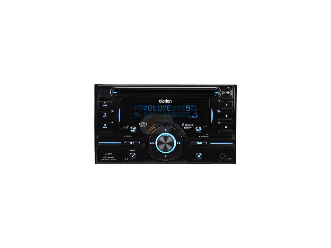 Clarion 2-DIN Bluetooth CD/USB Receiver with CeNET Control - Newegg.com