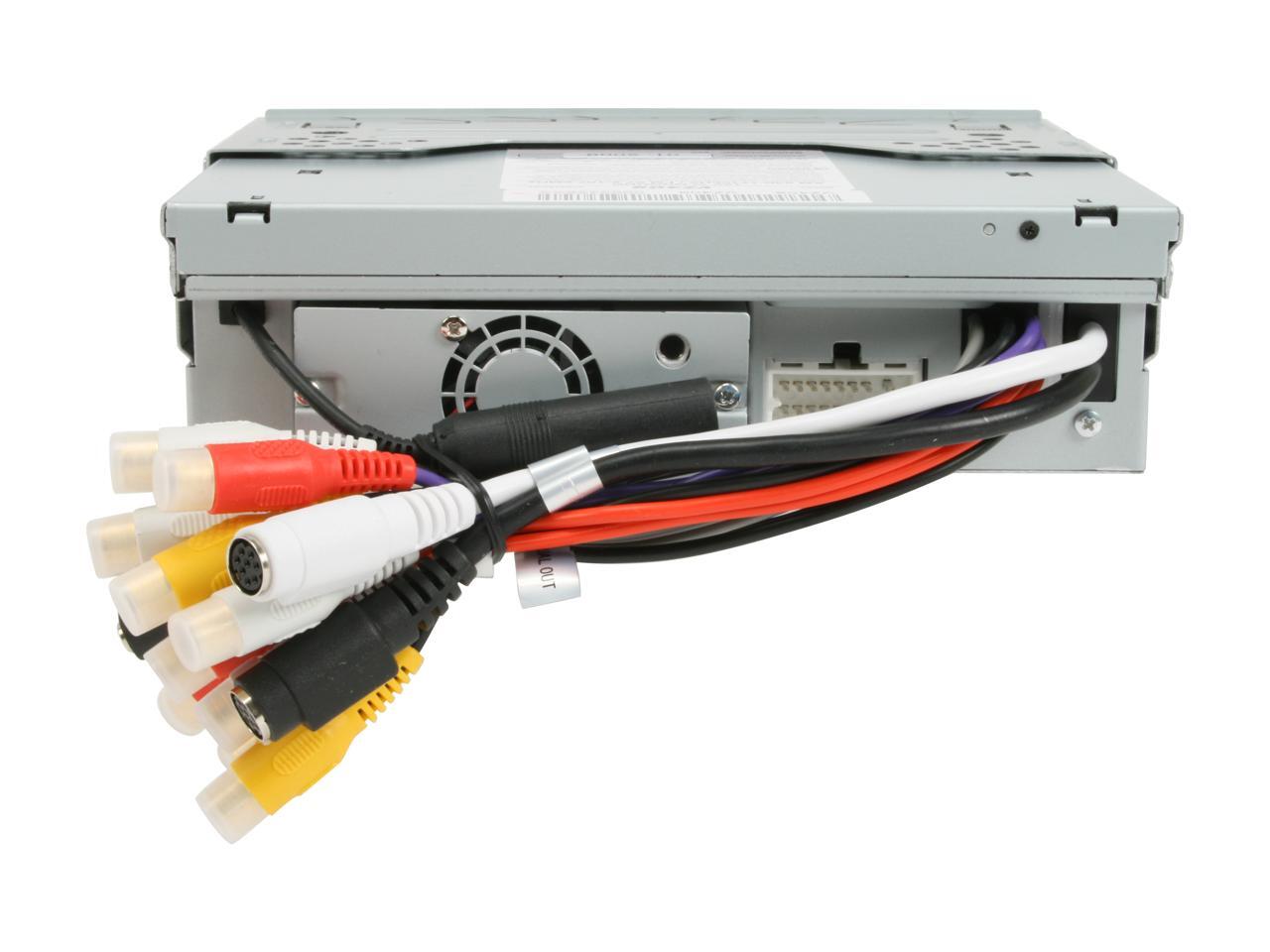 Clarion 160W AM/FM DVD/CD player with 7" Flip-Out Touch Screen (VZ409 ...