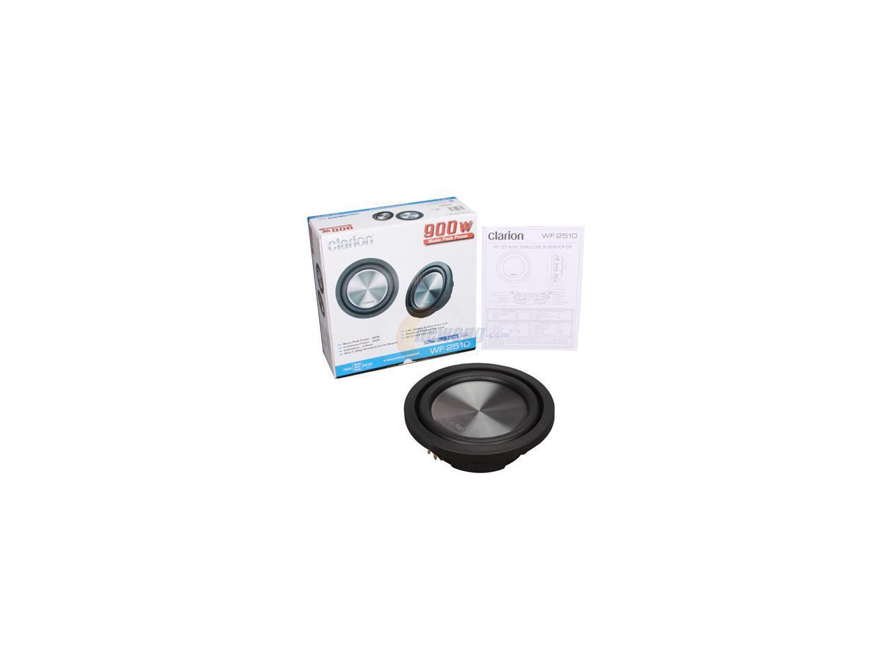Clarion 10" 900W Car Subwoofer - Newegg.com