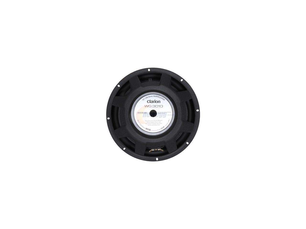 Clarion 12" 900W Car Subwoofer - Newegg.com