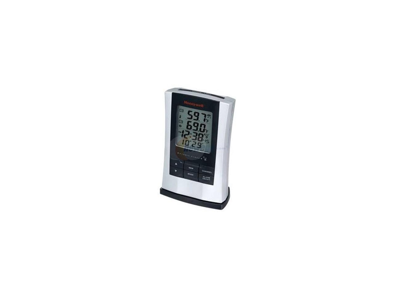 Honeywell TE219ELW Wireless Indoor/Outdoor Thermometer with US Atomic ...