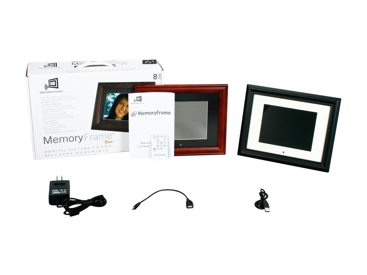 DIGITAL SPECTRUM MF-800 plus 8" 640 x 480 Digital Frame - Newegg.com