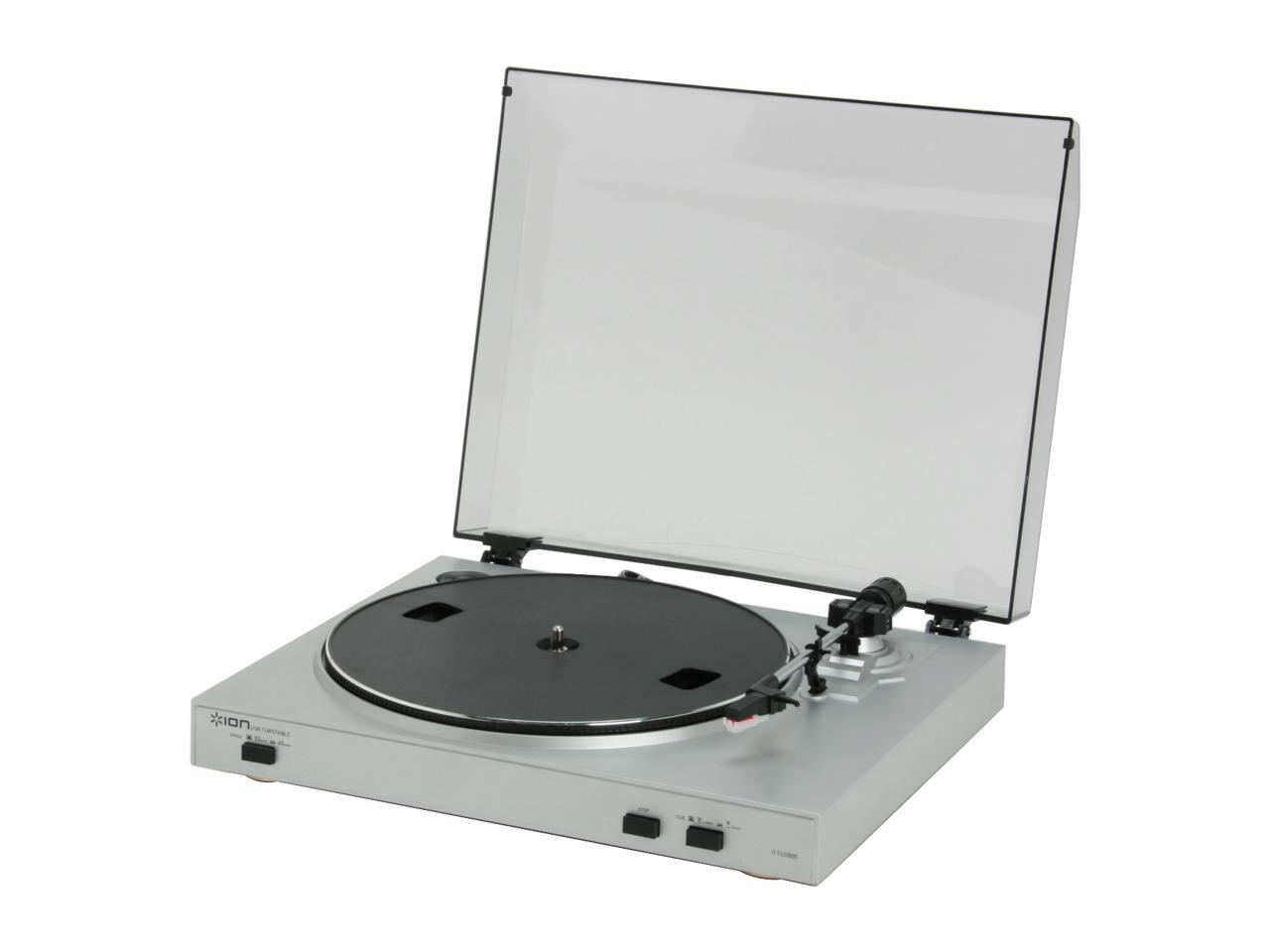 Ion Audio - USB Turntable w/ Dust Cover (TTUSB05) - Newegg.ca