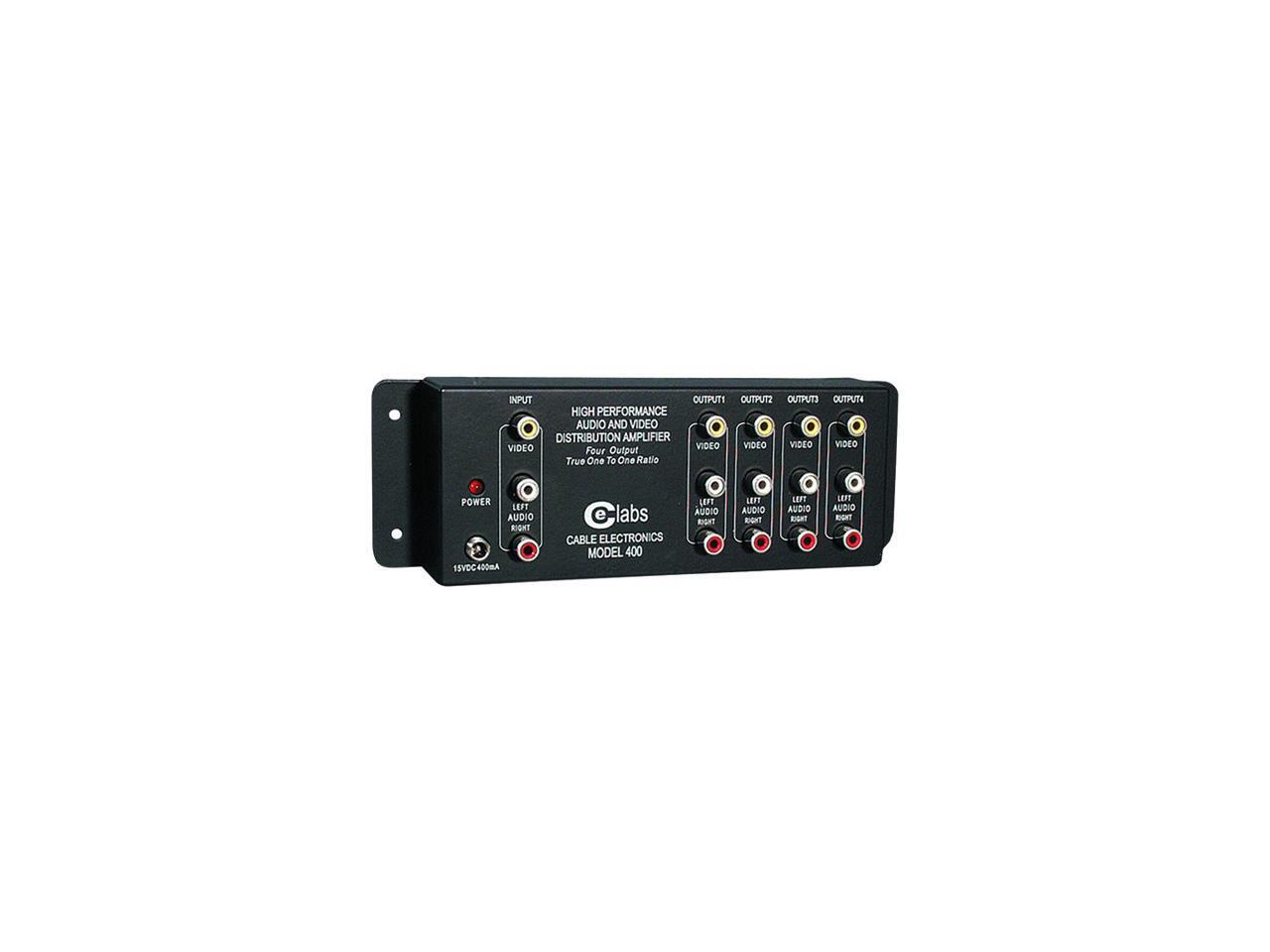 CABLE ELECTRONICS AV400 Composite A/V Distribution Amplifiers - Newegg.com