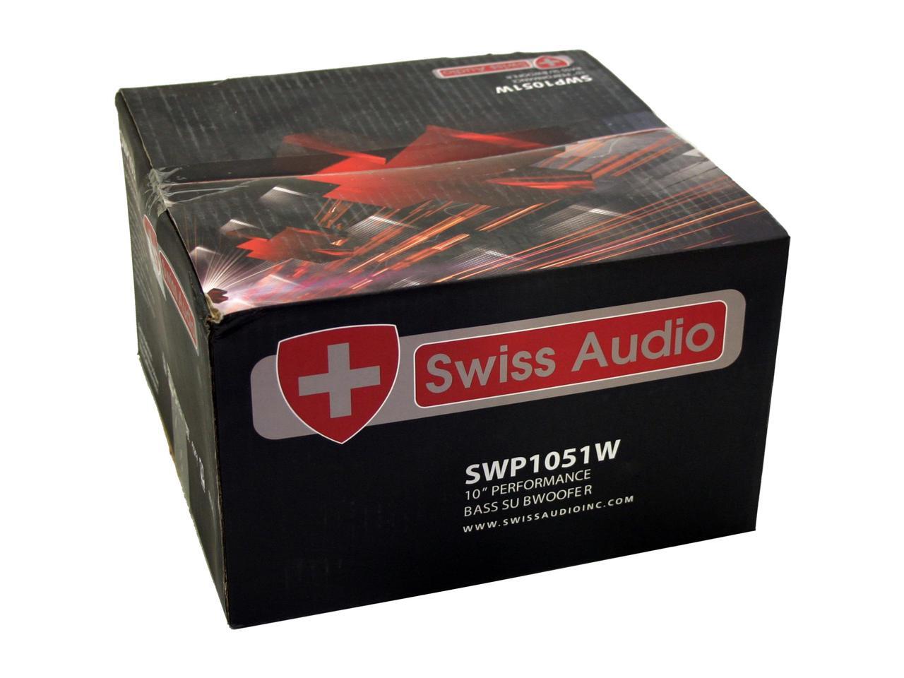 Swiss Audio 10" 400W Performance Bass Subwoofer - Newegg.com