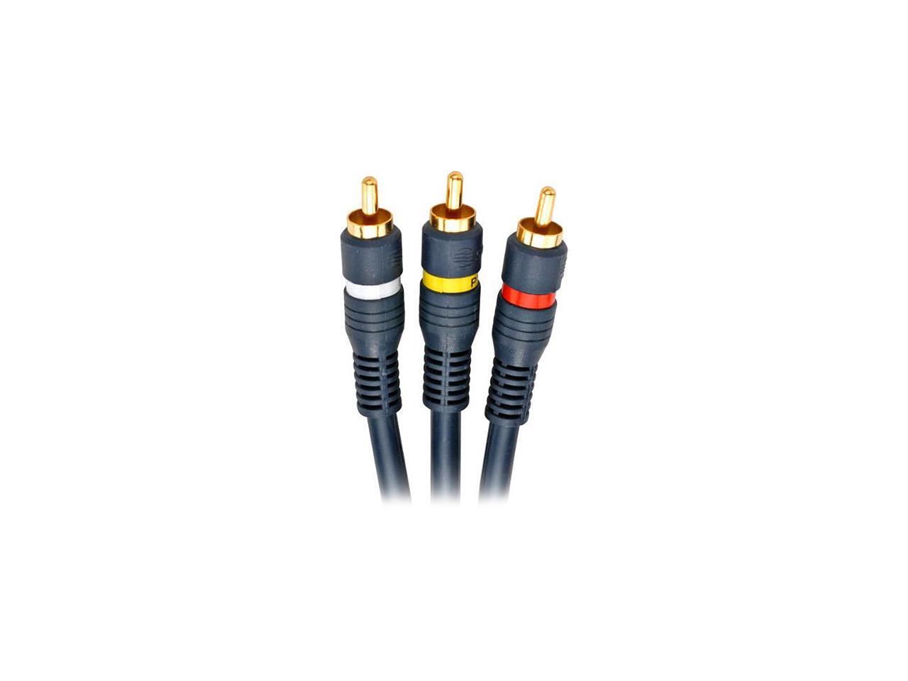 STEREN Model 254-315BL 6 ft Python Home Theater RCA Cable - Newegg.com