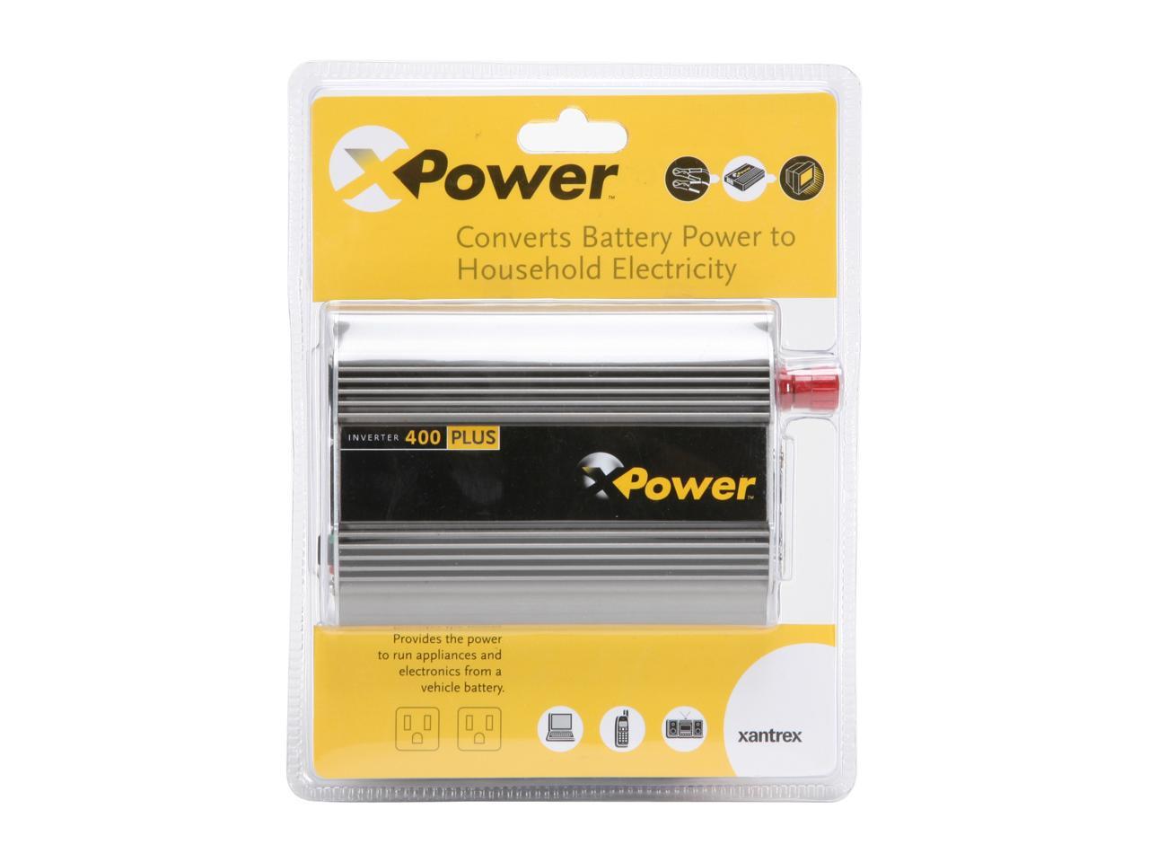 xantrex XPOWER-400 PLUS DC to Dual-Outlet AC Power Inverters - Newegg.com