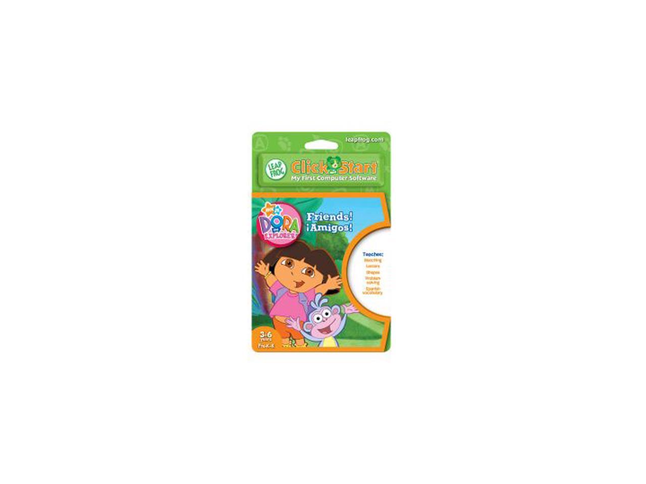 LeapFrog 22653 ClickStart Dora the Explorer: Friends! Amigos! - Newegg.com