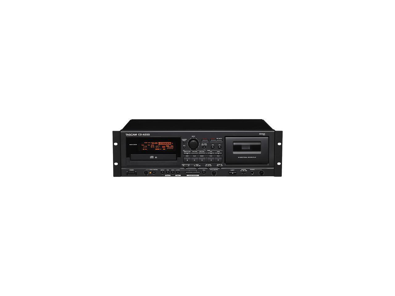 TASCAM - Combination CD Player & Cassette Recorder (CD-A550) - Newegg.com