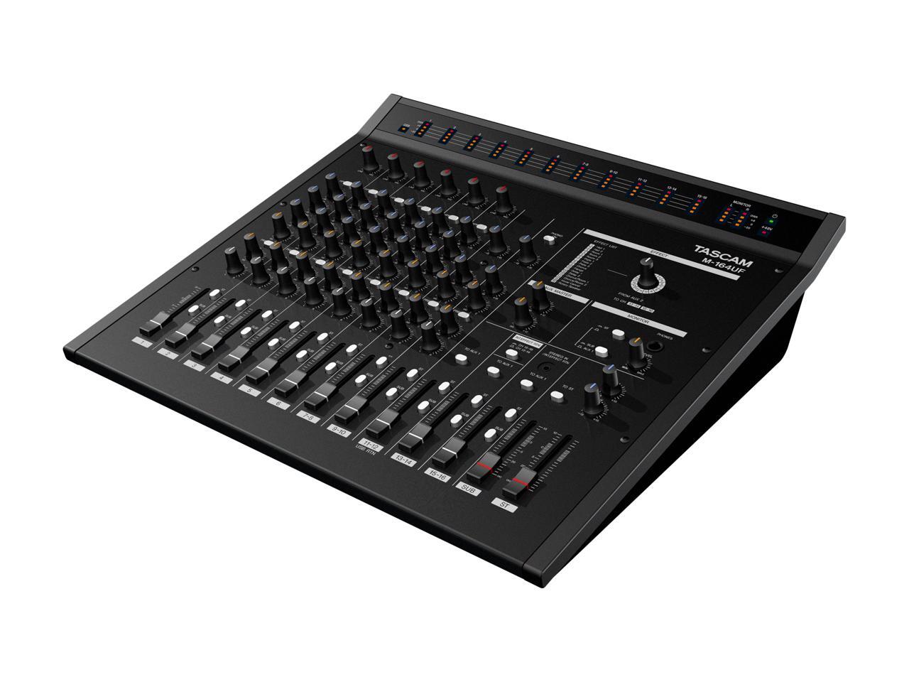 TASCAM - 16-Channel Mixer w/ Effects and USB 2.0 (M-164UF) - Newegg.com