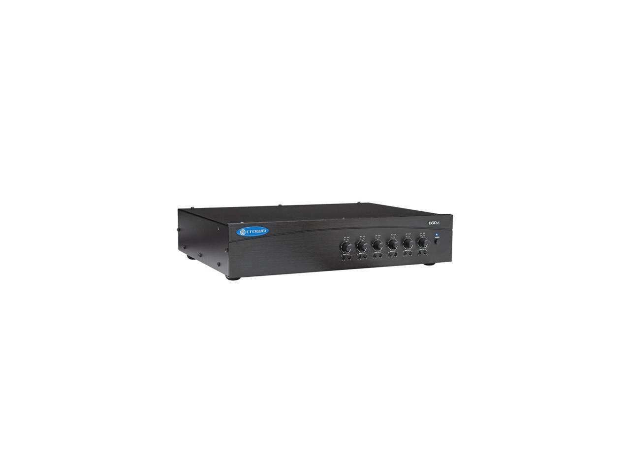 CROWN 660A 6-Channel Commercial Audio Series Amplifiers - Newegg.com