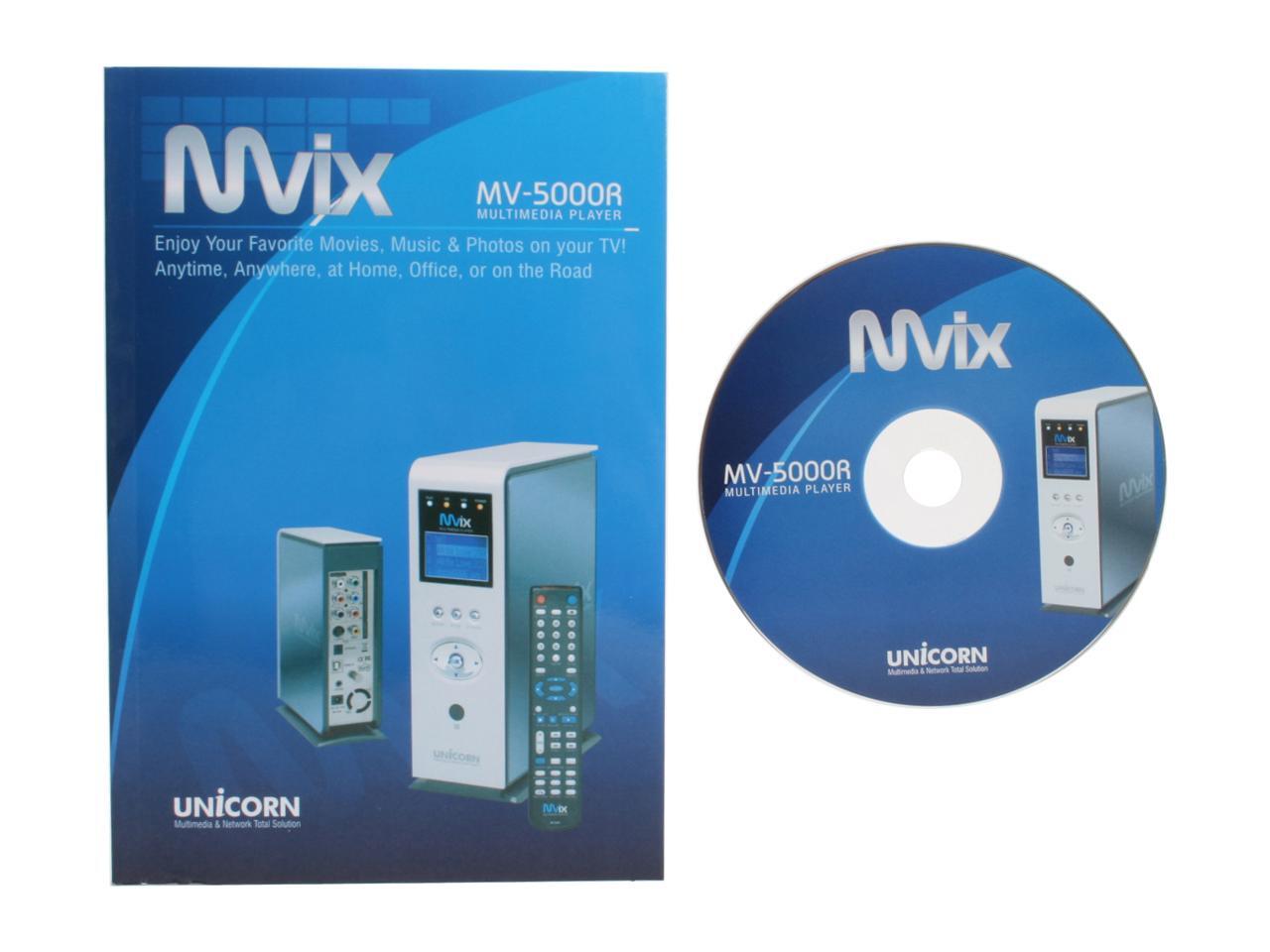 Mvix MV-5000R Multimedia Player w/ LCD - Newegg.com