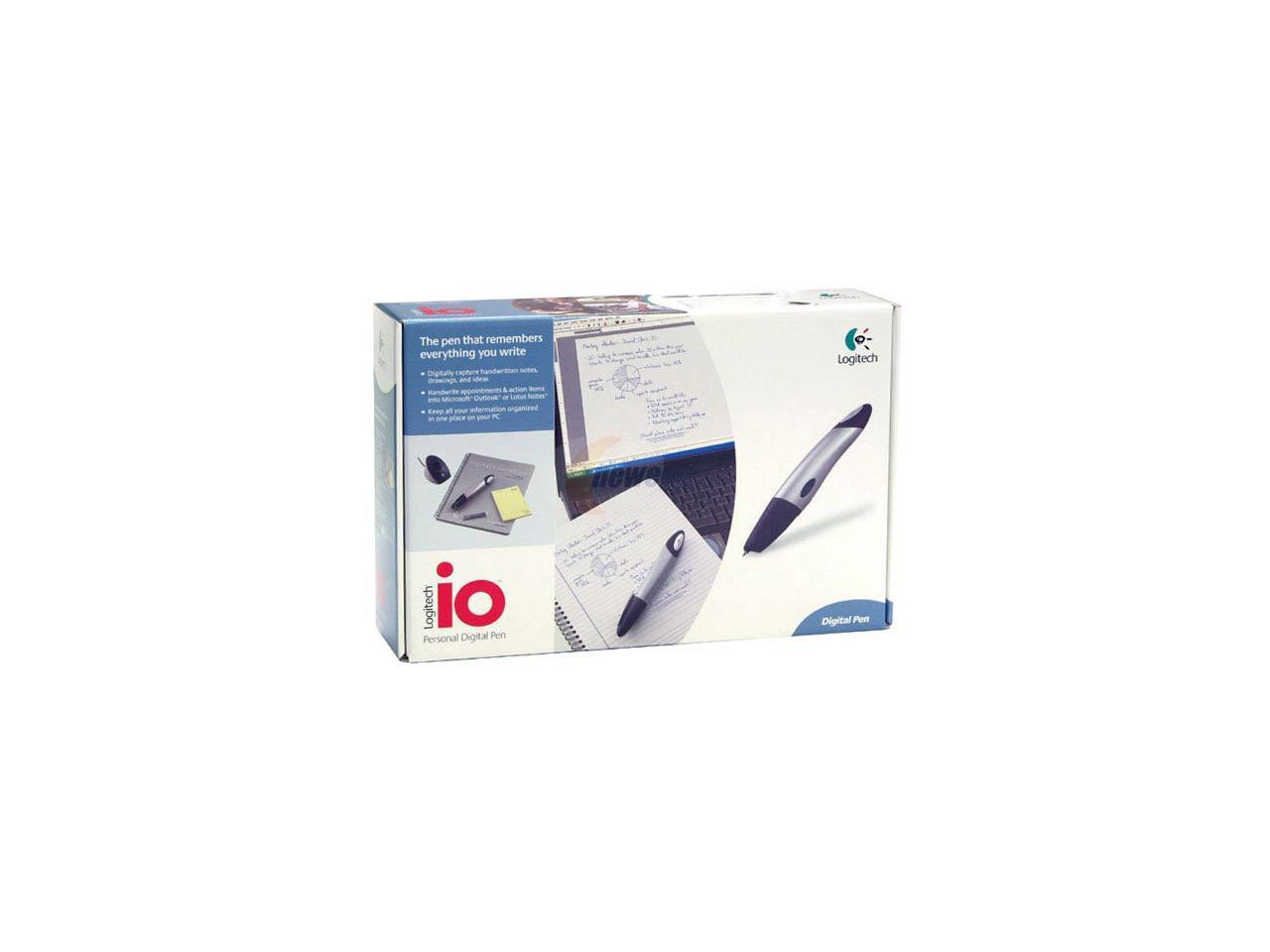 Open Box: Logitech io Personal Digital Pen 965102-0100 USB Tablet ...