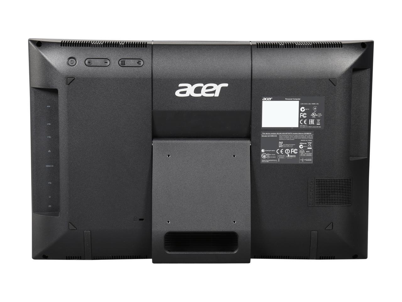 Acer All-in-One PC Aspire AZ1-621-UR1A Intel Pentium N3540 4GB DDR3 1TB ...