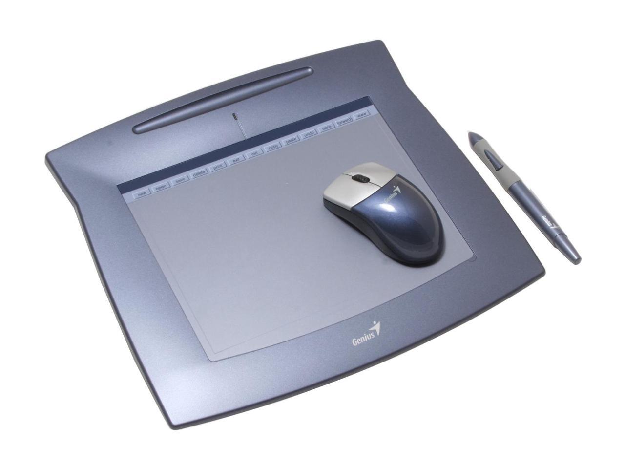 Genius PenSketch 6x8 USB Graphic Tablet for Professional Designers ...