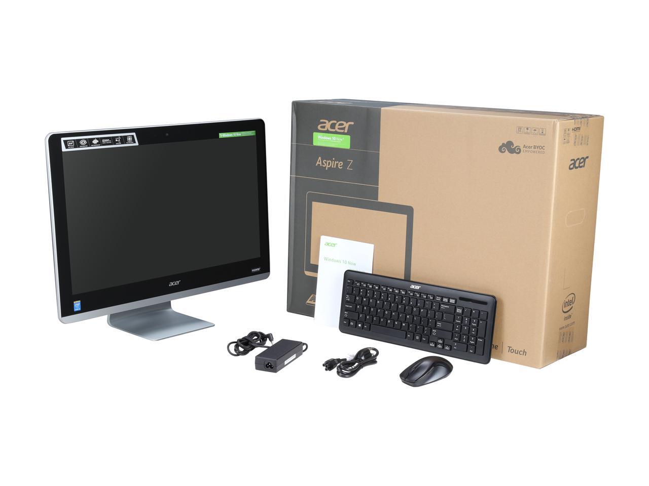 Open Box: Acer All-in-One Computer Aspire AZ3-710-UR51 Intel Core i3 ...