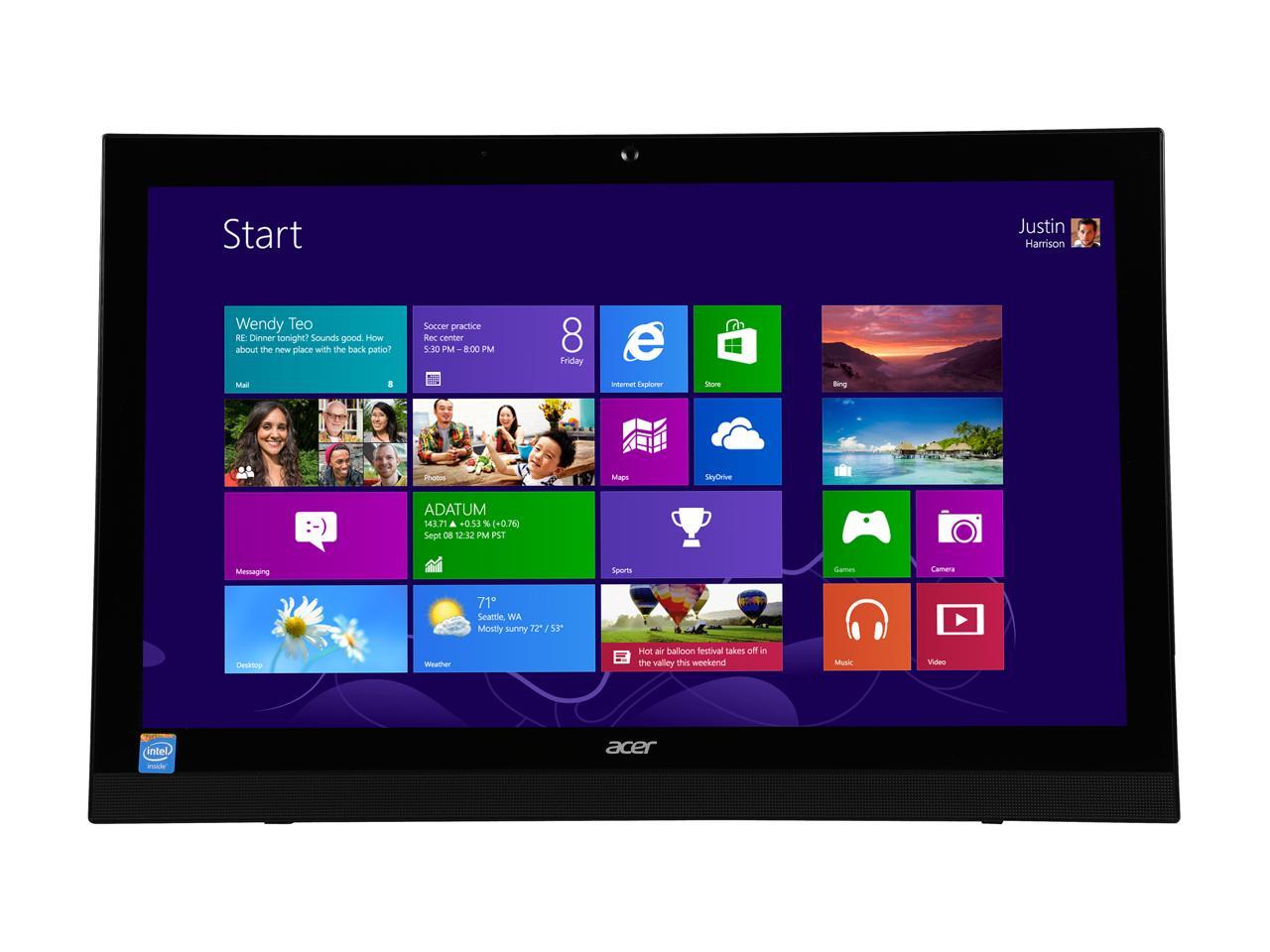 Refurbished: Acer All-in-One Computer Aspire Z1 AZ1-621G-UW11 Celeron ...