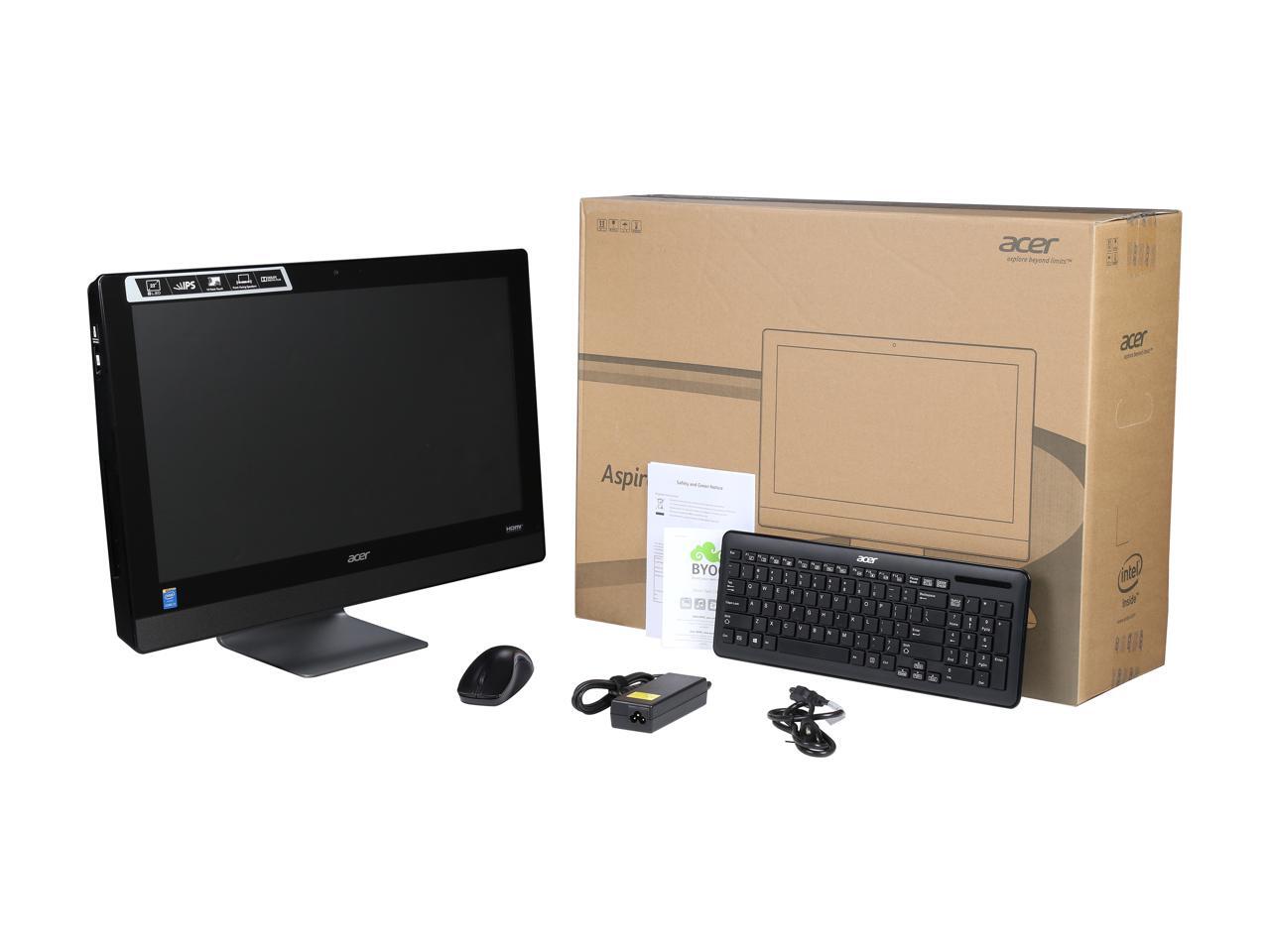 Acer All-in-One Computer Aspire AZ3-615-UB1E Intel Core i3-4160T 8GB ...