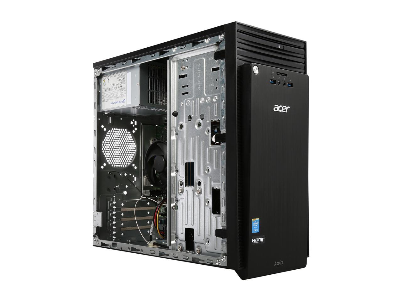 Acer Desktop Computer Aspire TC-705 Intel Core i5-4460 8GB DDR3 1TB HDD ...