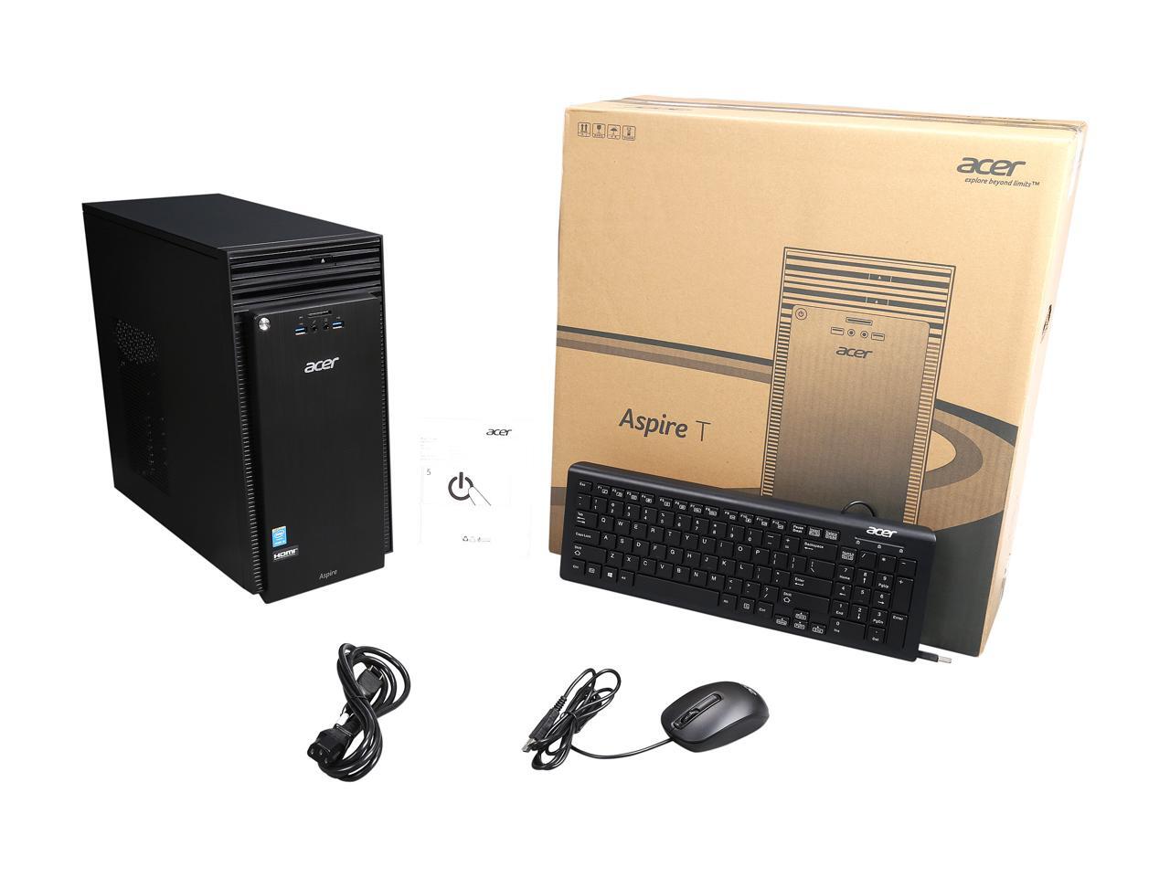 Acer Desktop Computer Aspire TC-705 Intel Core i5-4460 8GB DDR3 1TB HDD ...