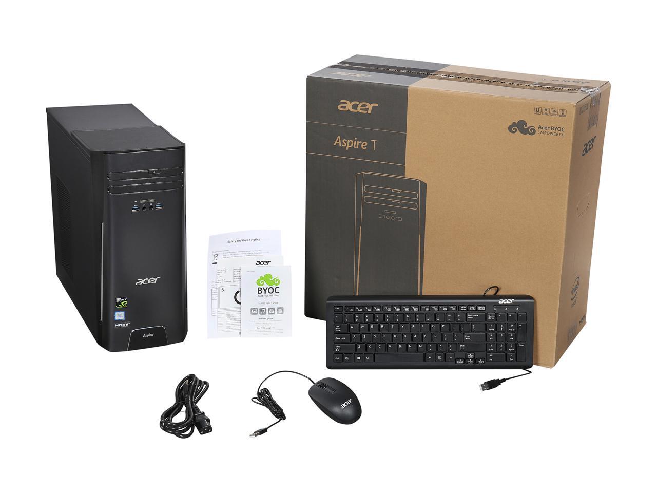 Open Box: Acer Desktop Computer Aspire AT3-710-UR56 Intel Core i5-6400 ...