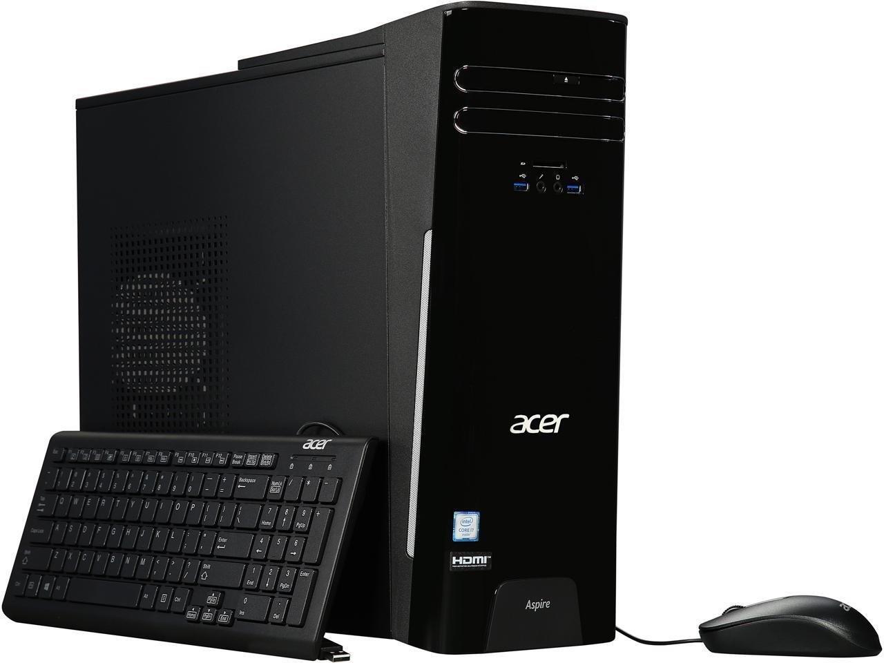 Acer Desktop Computer Aspire ATC-780-UR11 Intel Core i7-6700 16GB DDR4 ...