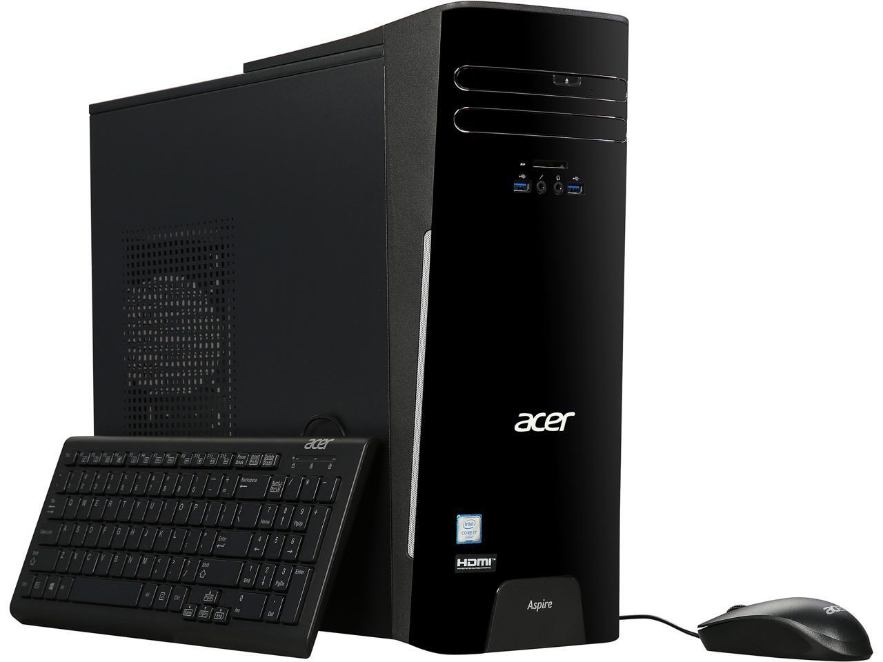 Acer Desktop Computer Aspire ATC-780-UR12 Intel Core i7-6700 16GB DDR4 ...