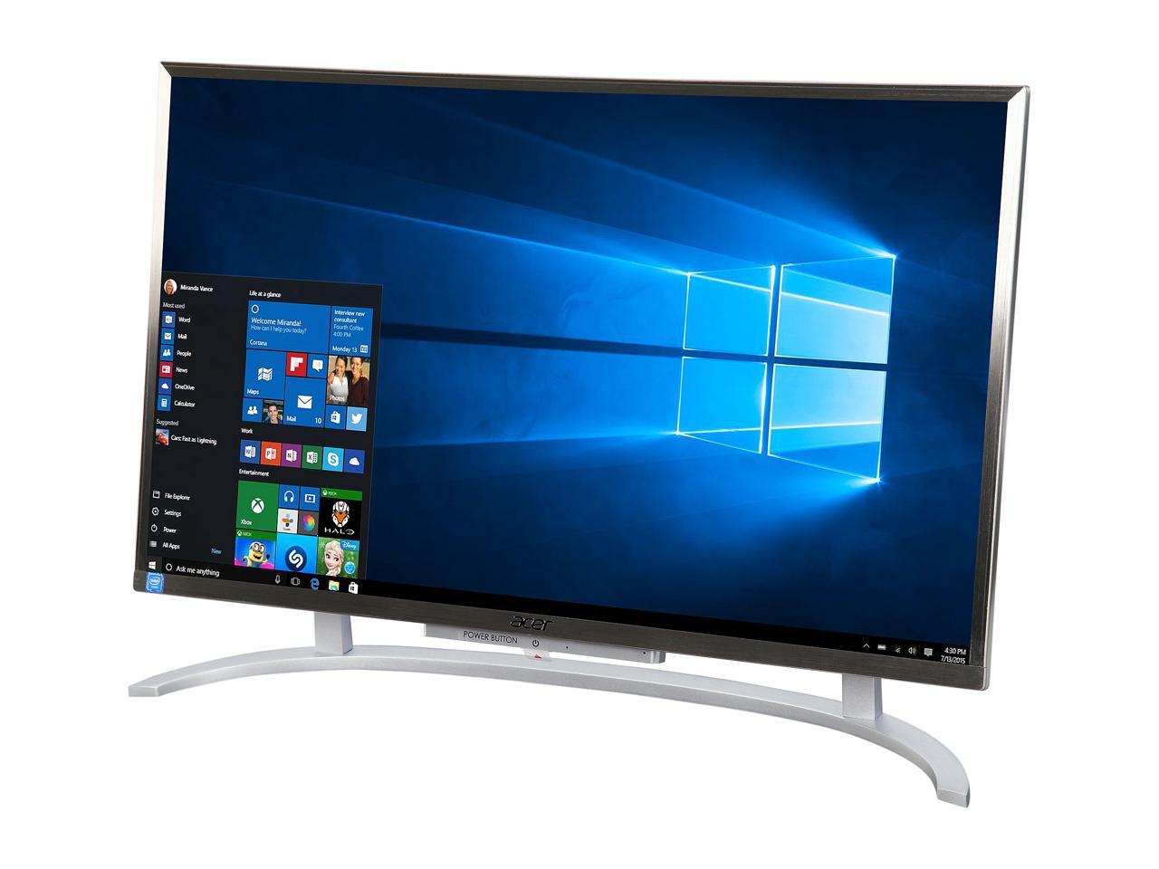 Acer All-in-One Computer Aspire AC22-720-UR11 Intel Celeron J3160 4 GB ...