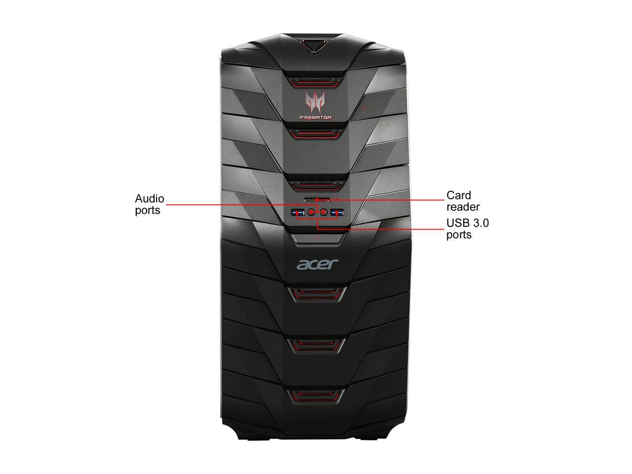 Acer Desktop Computer Predator AG6-710-70017 Intel Core i7 6th Gen ...