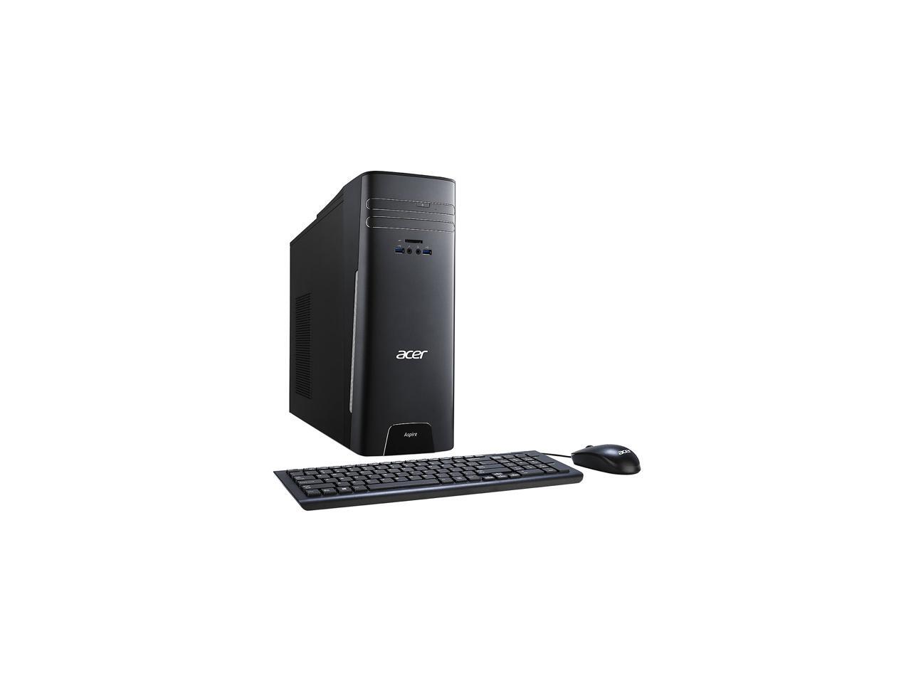 Refurbished: Acer Desktop Computer Aspire T AT3-710-UR51 Intel Core i3 ...