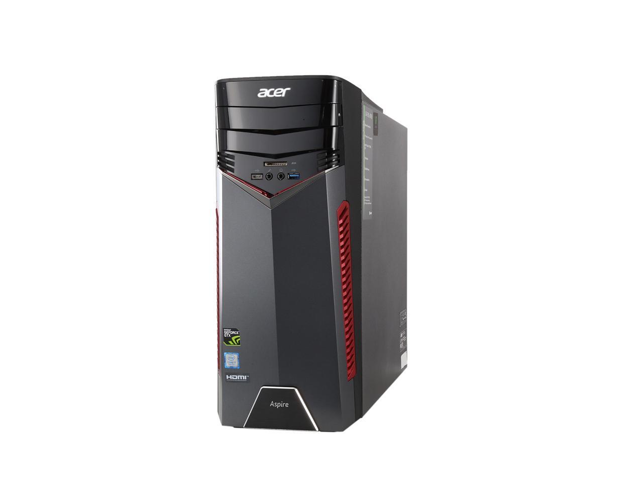 Acer Desktop Computer Aspire GX-785-UR18 Intel Core i7-7700 16GB DDR4 ...