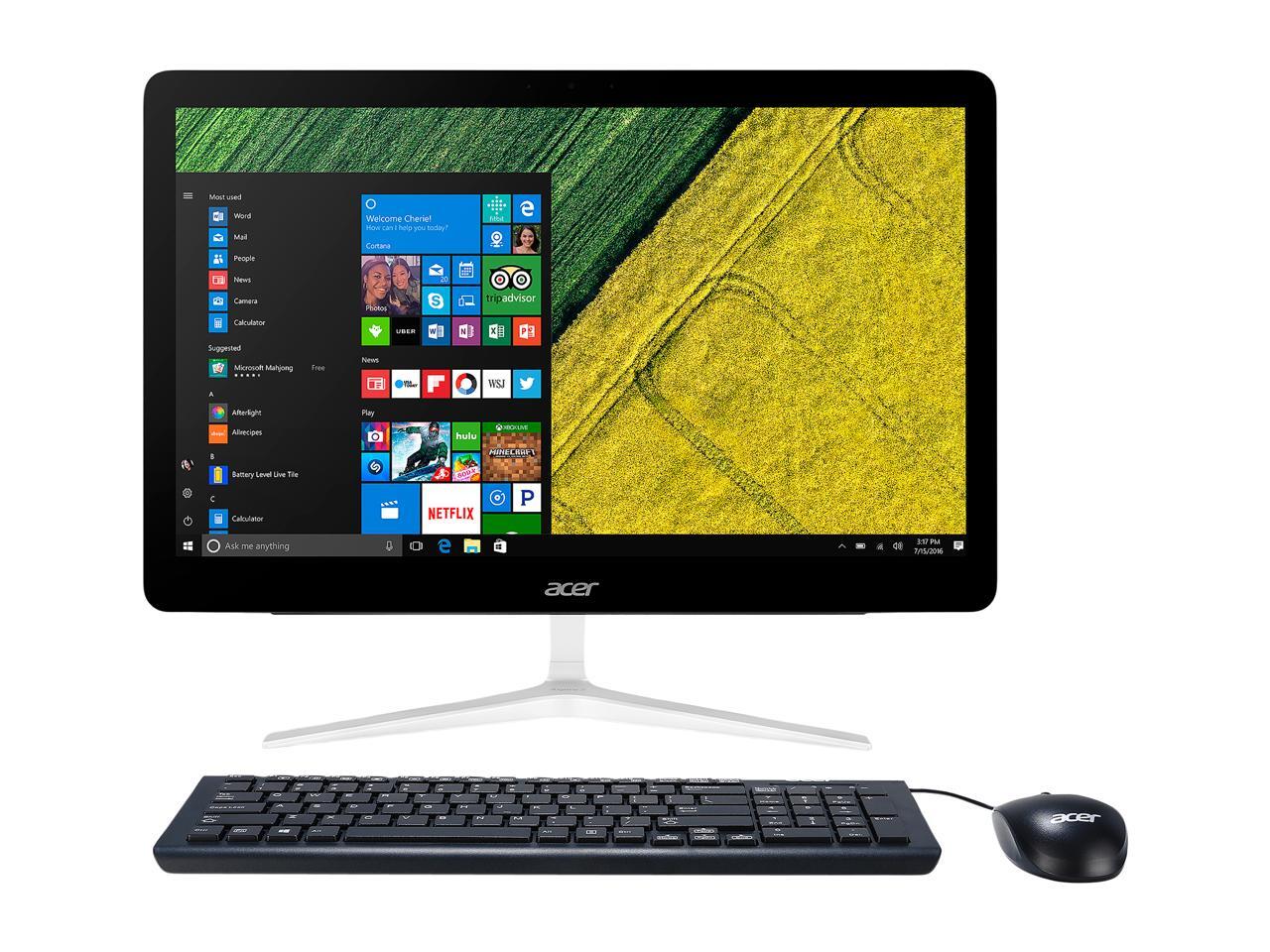 Acer All-in-One Computer Aspire Z24-880-UR13 Intel Core i5-7400T 8GB ...