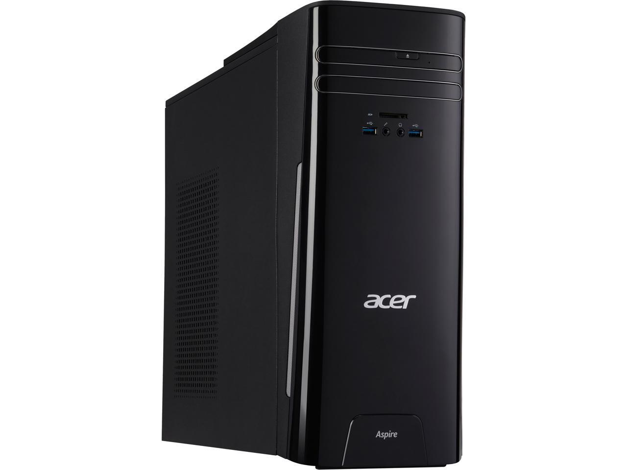 Open Box: Acer Desktop Computer Aspire TC-780-AMZKi5 Intel Core i5-7400 ...
