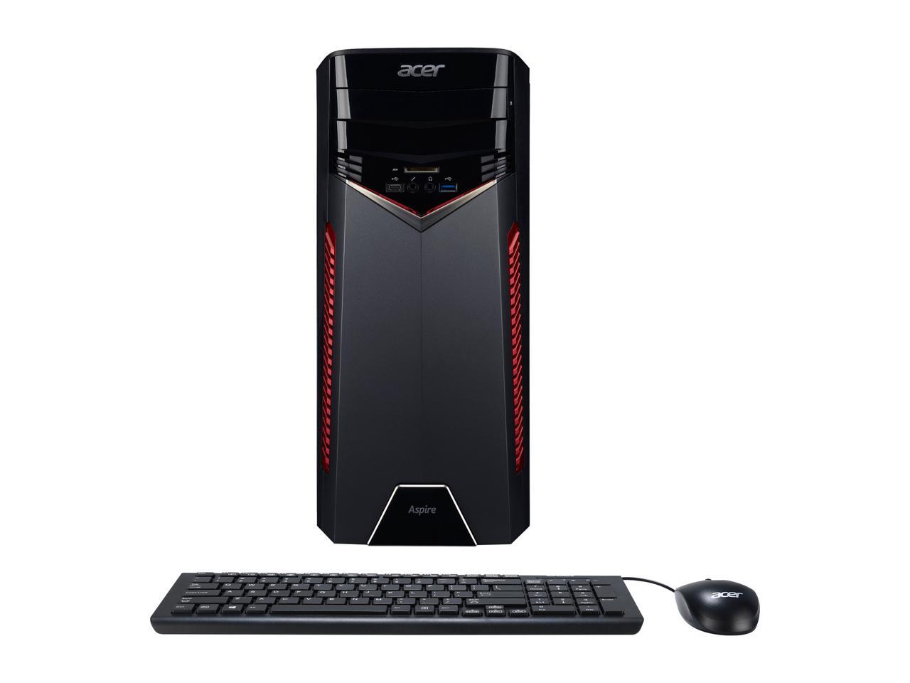 Acer Gaming Desktop Computer Aspire GX-785-ER13 Intel Core i5 7th Gen ...