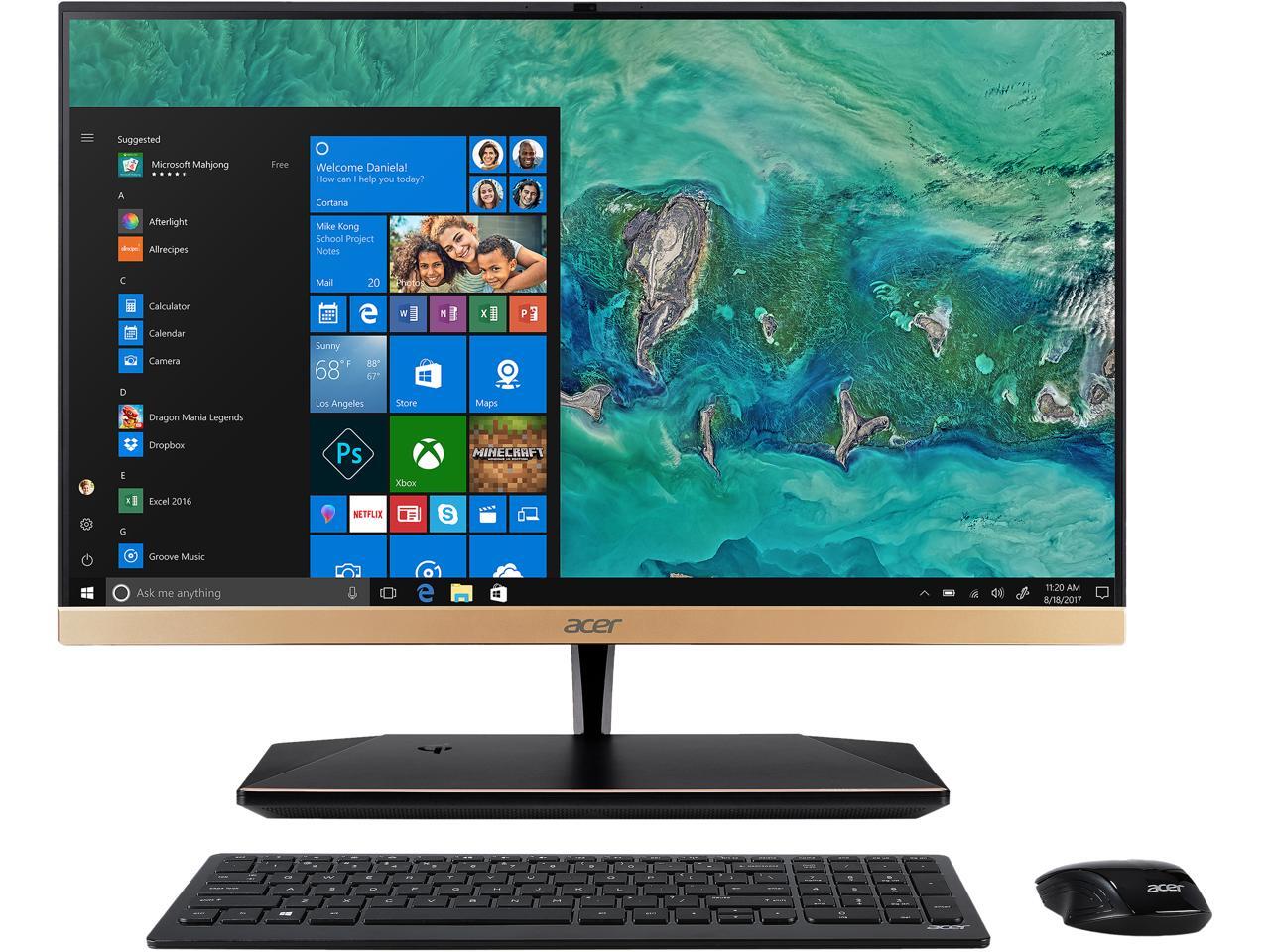 Acer All-in-One Computer Aspire S24-880-UR12 Intel Core i5-8250U 12GB ...