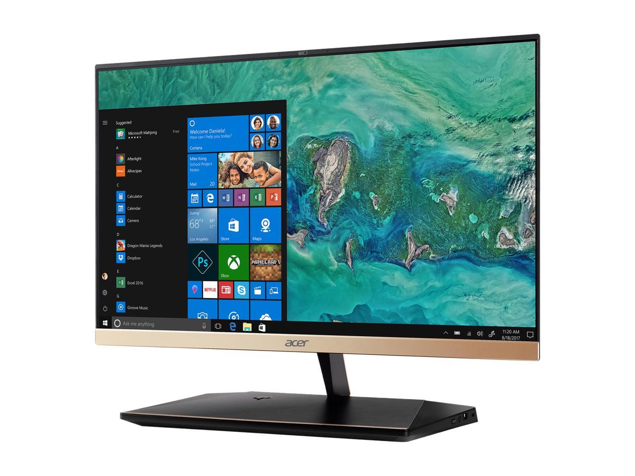 Acer All-in-One Computer Aspire S24-880-UR12 Intel Core i5-8250U 12GB ...