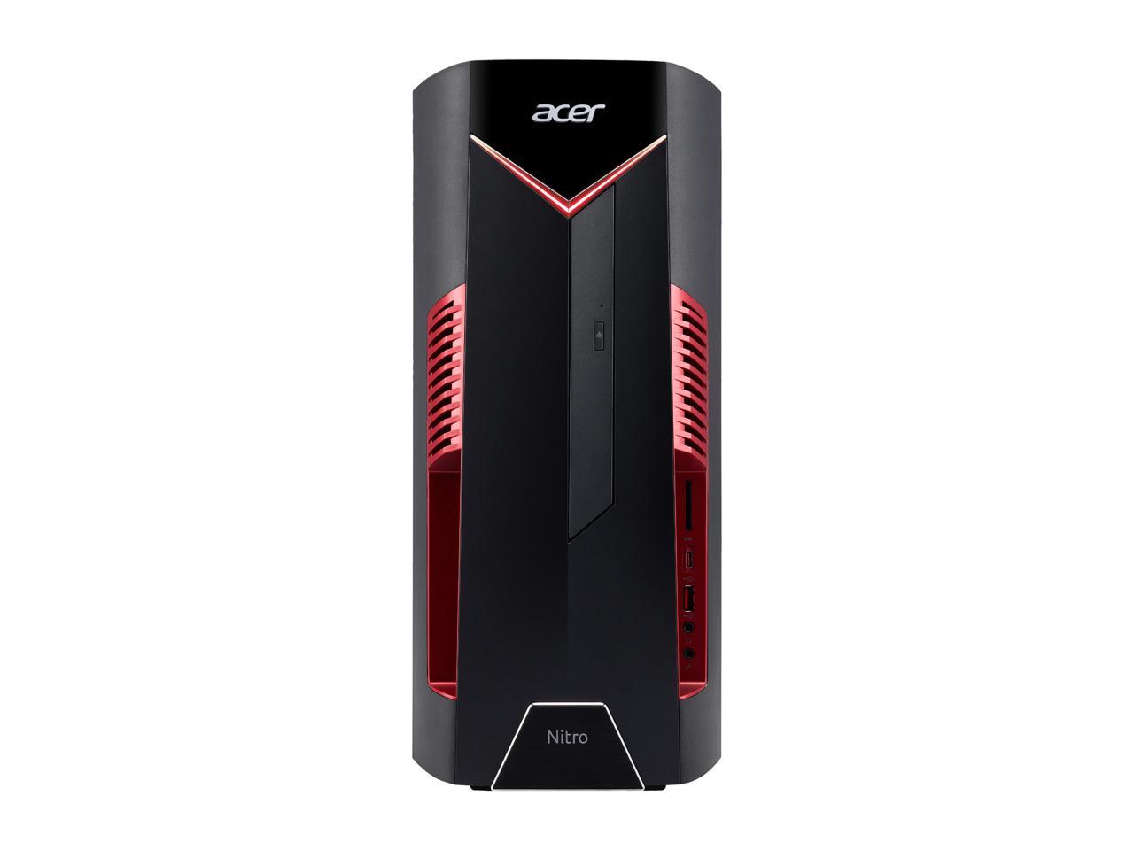 Acer Gaming Desktop Nitro 50 Windows 10 Home - Newegg.com