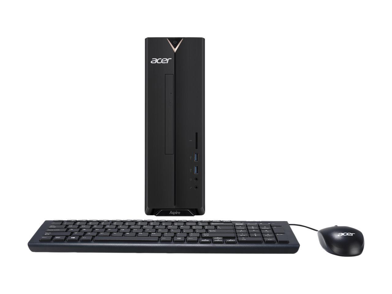 Acer Desktop Computer Aspire T TC-885-UR12 Intel Core i5-8400 8GB DDR4 ...