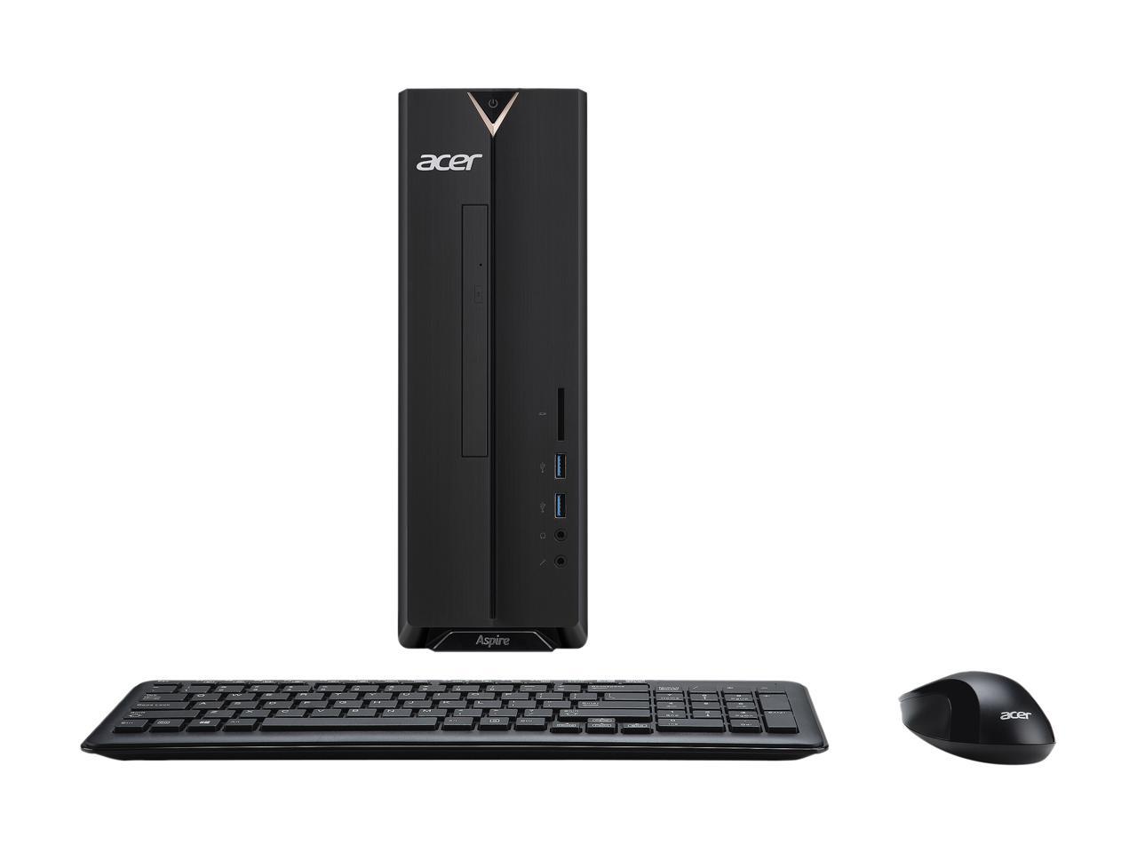 Acer Desktop Computer Aspire X XC-330-UR11 AMD A6-9220 4GB DDR4 1TB HDD ...