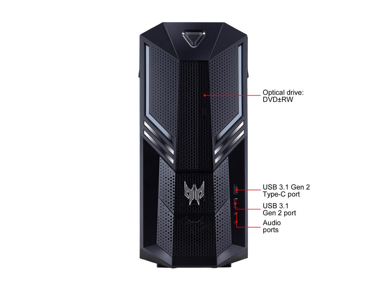 Acer Gaming Desktop Predator Orion 3000 PO3-600-UR1E Intel Core i7 9th ...