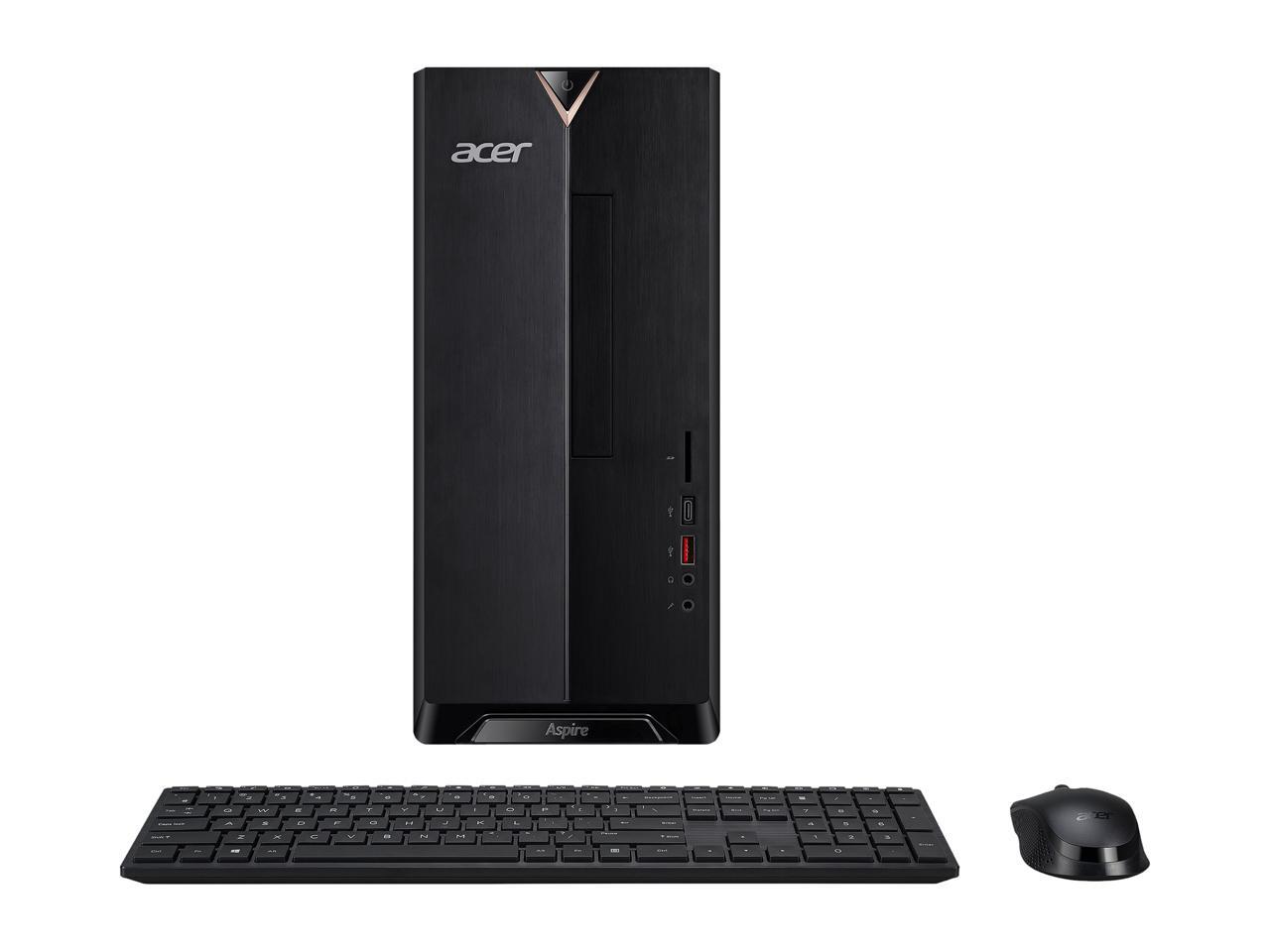 Acer Desktop Computer Aspire TC-1660-UR11 Intel Core i5-11400 8GB DDR4 ...