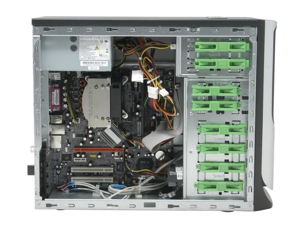 Acer Desktop PC T650 AST650-U-C3601 2.80GHz 512MB DDR2 160GB HDD ...