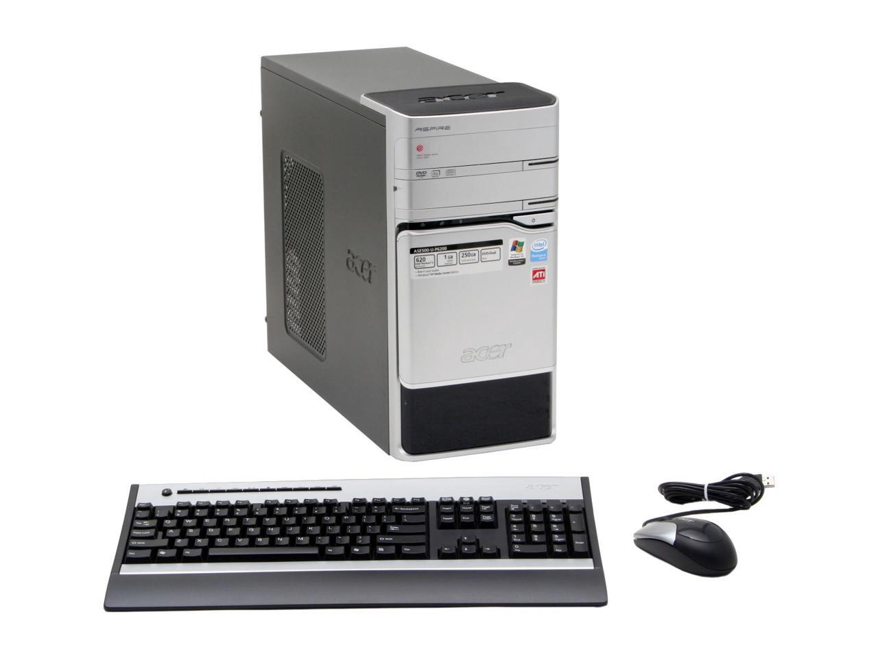 Acer Desktop PC Aspire ASE500-U-P6200 Intel Pentium 4 620 1GB DDR2 ...