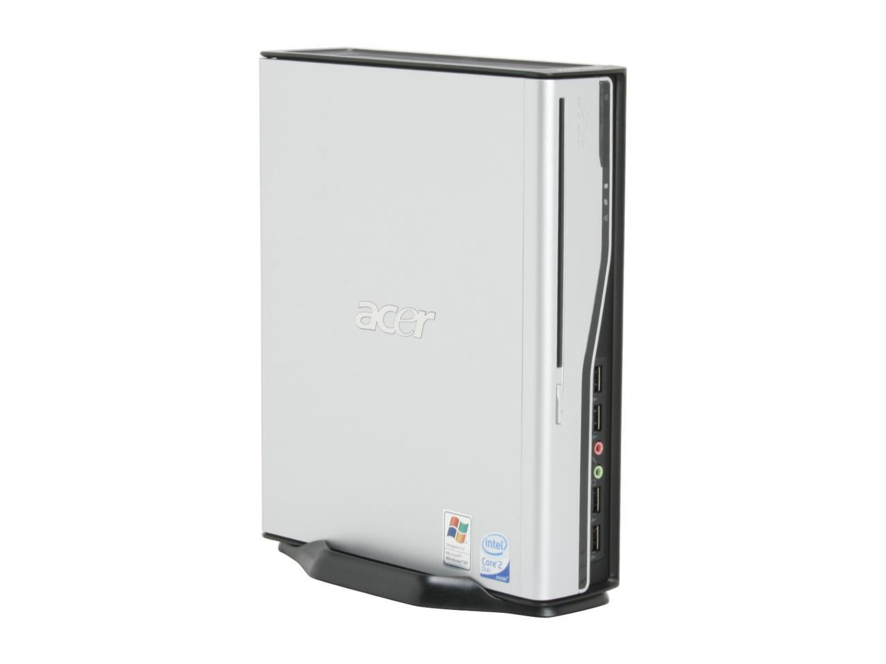 Acer Desktop PC Power AP2000-UD431P Intel Core 2 Duo E4300 1GB DDR2 ...