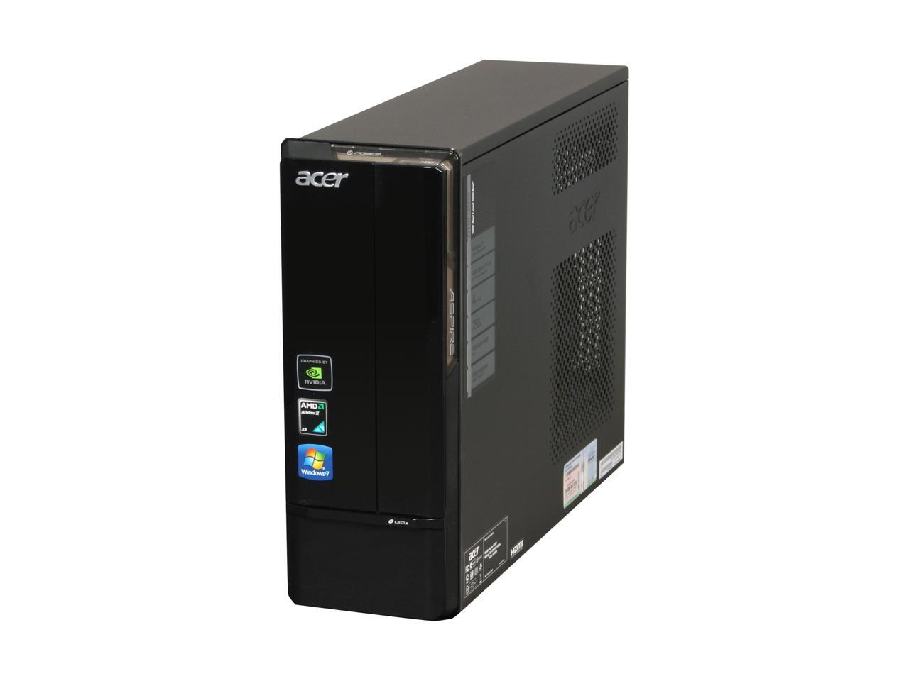 Acer Desktop PC Aspire AX1301-U1312 AMD Athlon II X3 425 4GB DDR2 750GB ...
