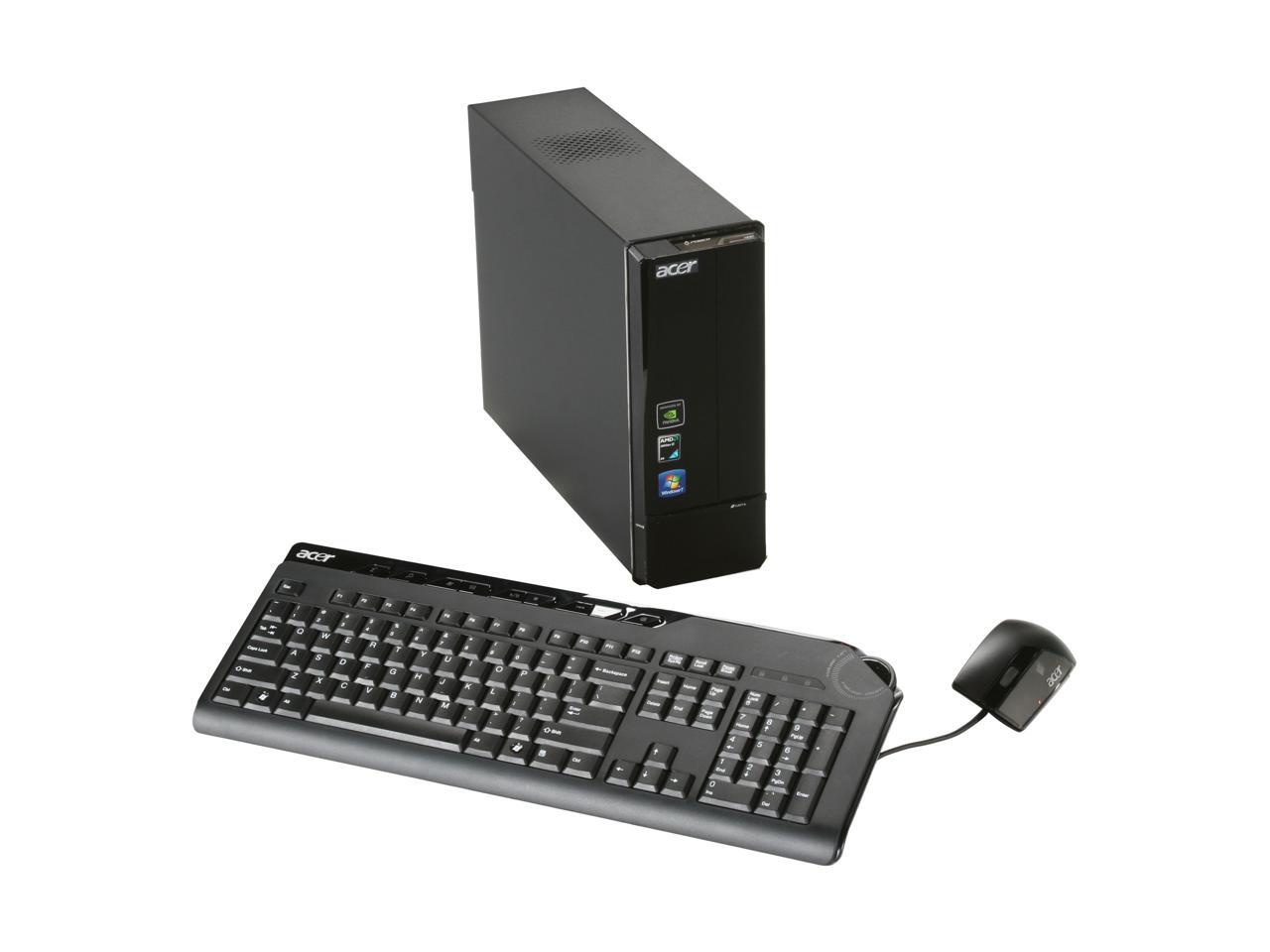 Acer Desktop PC Aspire AX3300-U1322 AMD Athlon II X4 620 4GB DDR3 1TB ...