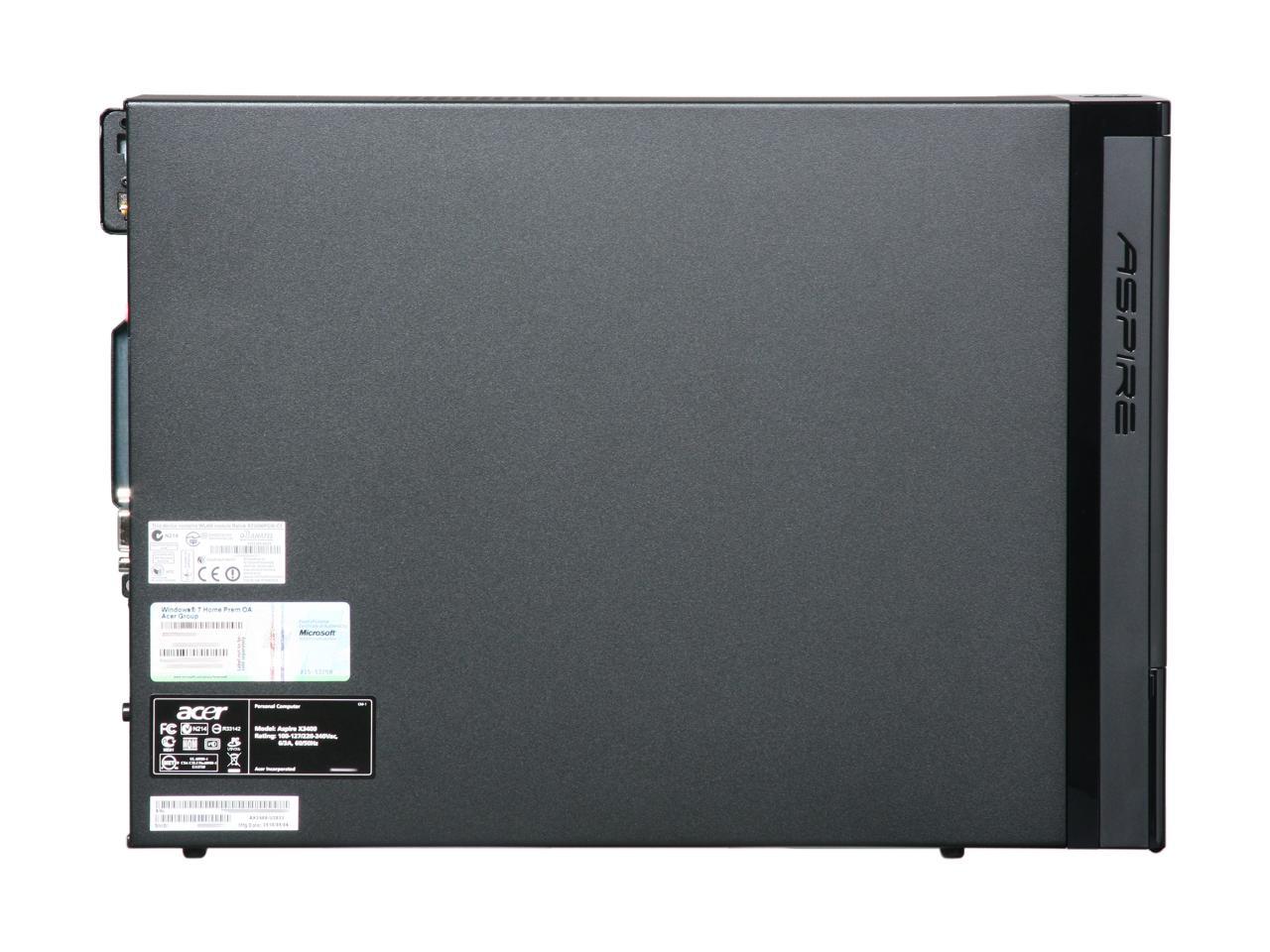 Acer Desktop PC Aspire AX3400-U2022 Athlon II X4 635 (2.90GHz) 4GB DDR3 ...
