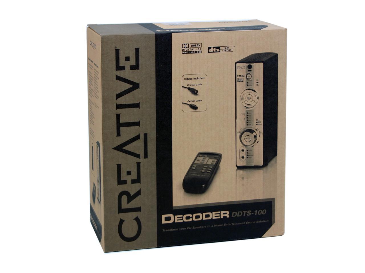 Creative DDTS-100 7.1-Channel Audio Decoder - Newegg.com