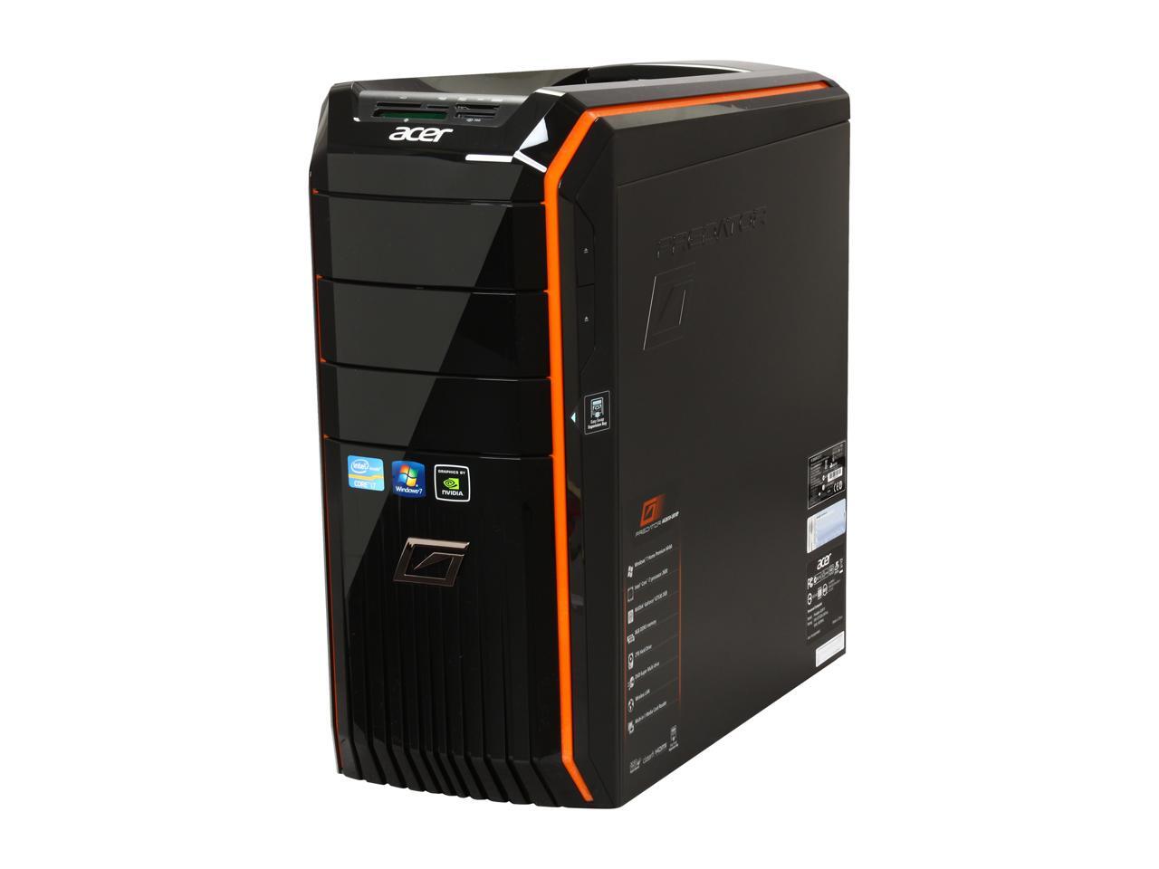 Acer Desktop PC Predator AG3610-UR10P (PT.SHBP2.002) Intel Core i7-2600 ...