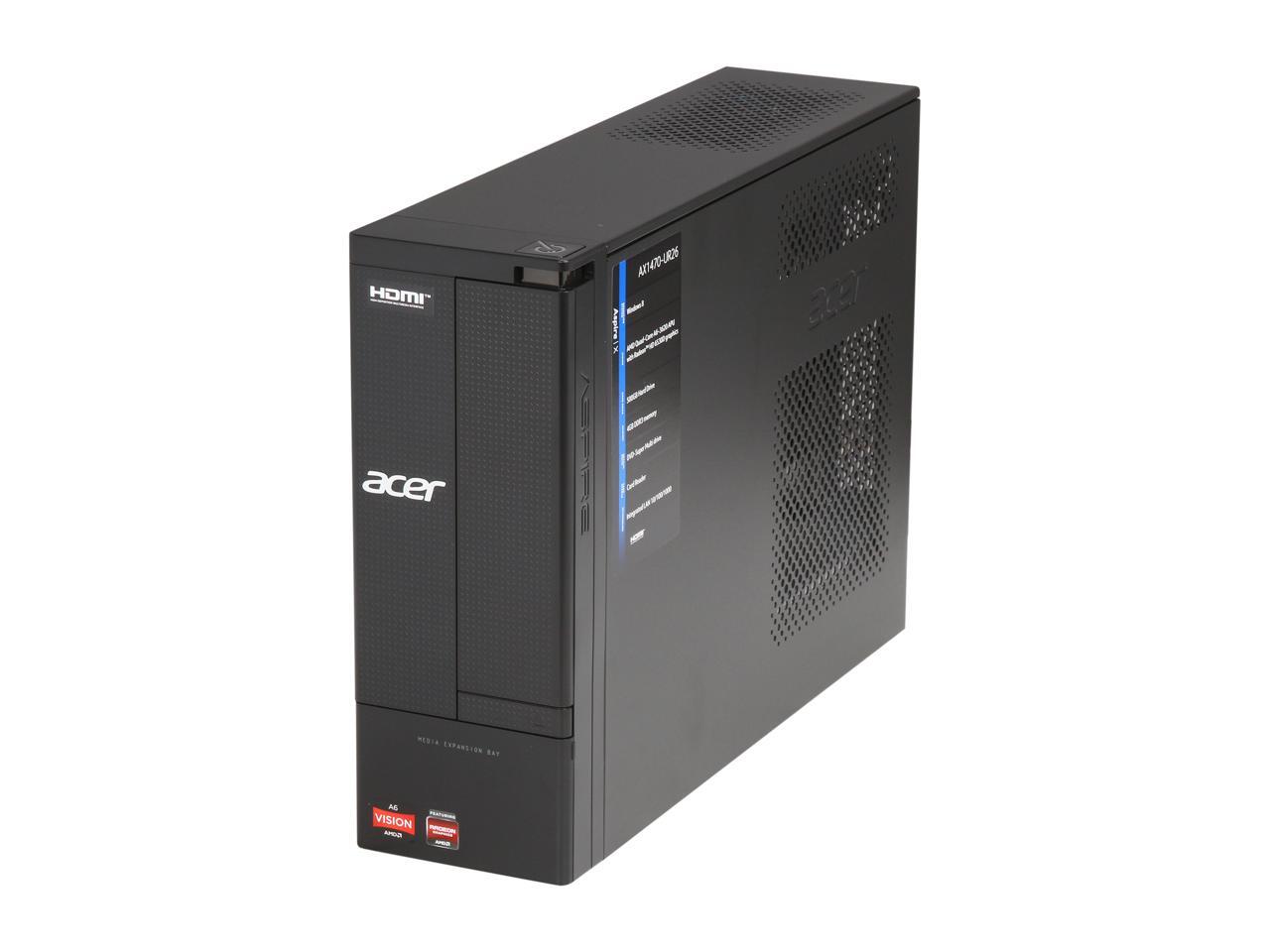 Acer Desktop PC Aspire X AX1470-UR26 (DT.SLQAA.004) AMD A6-3620 4GB ...